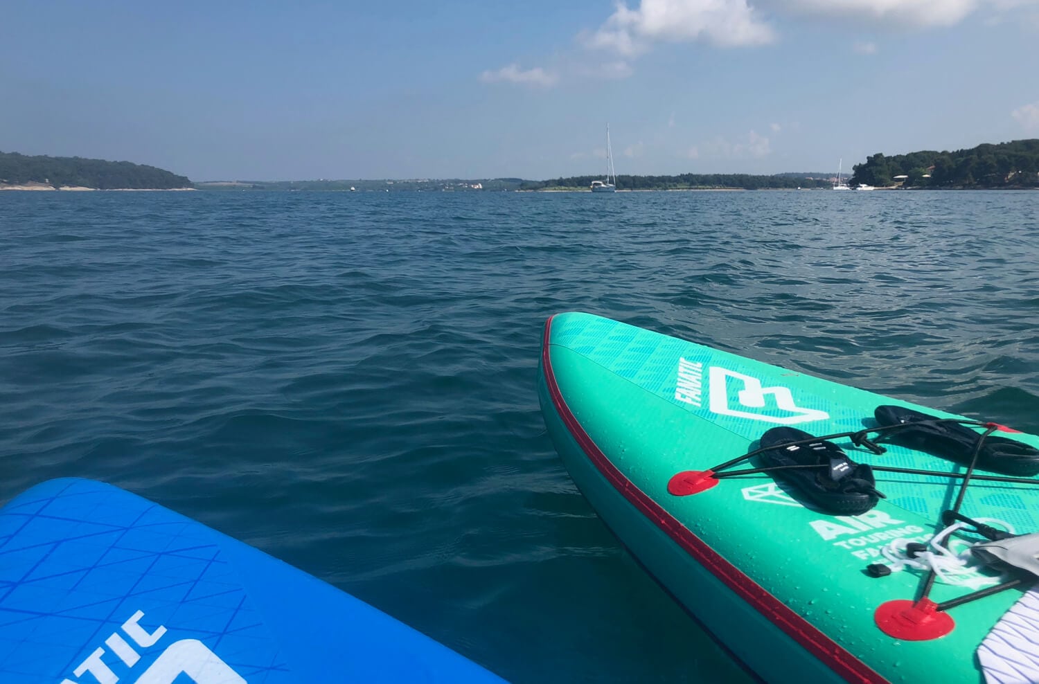 Camping Stupice, Premantura, nach Medulin, Istrien, Kroatien - SUP Guide